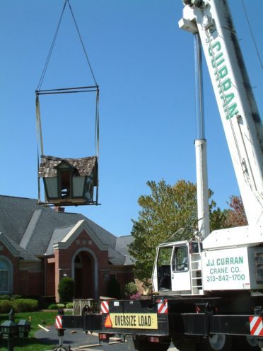 Rent a Crane for Backyard Tree House Installations | JJ Curran Crane ...