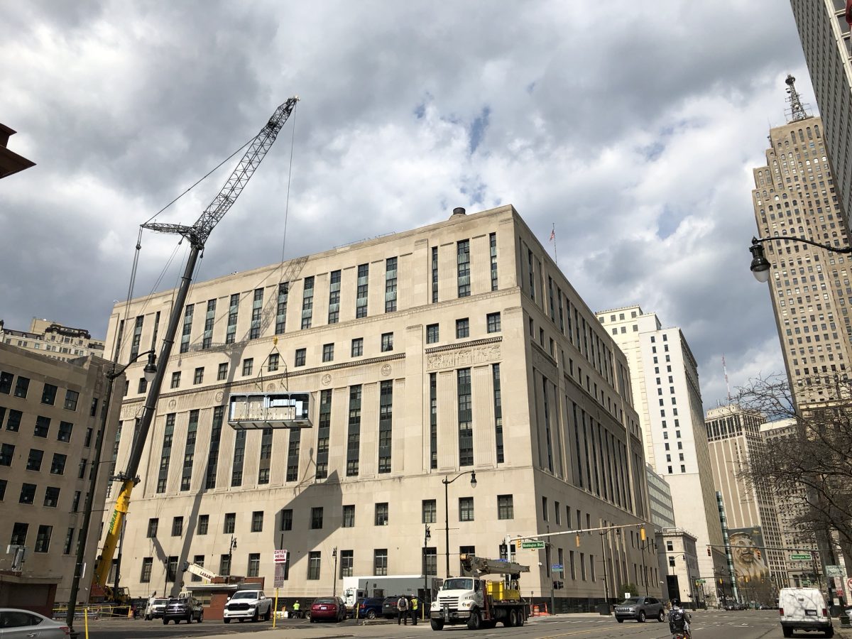 Crane Rental US District Courthouse - Crane Lift | JJ Curran Crane Company