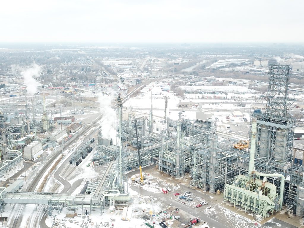 Crane Rental for Refinery Work | JJ Curran Crane Company