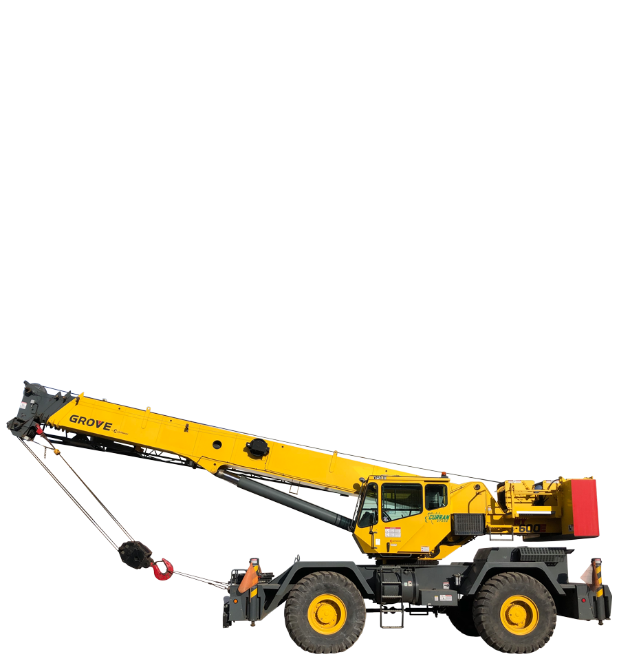 Grove RT600E - Rough Terrain Crane | JJ Curran Crane Company